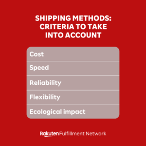 Shipping method: Which one to choose for ecommerce in 2024?